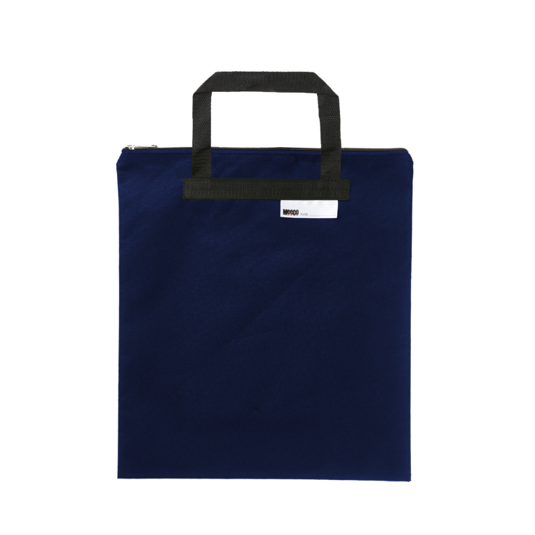 BOOK BAGS CARRY NYLON EXTRA LARGE NAVY BLUE – Meeco